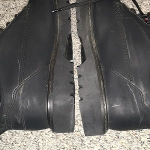 Wwf | Shoes | Wwfwwe The Rock The Rock Says Black Work Boots | Poshmark